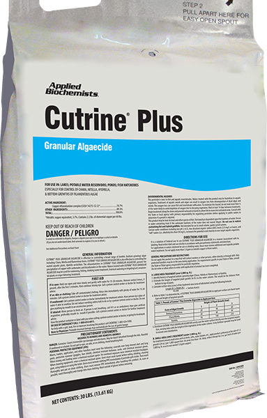 Cutrine Plus Granular 30 pound - Aquatic Control